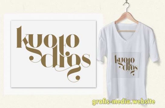 15 Font Keren Untuk Desain Baju Kaos Distro