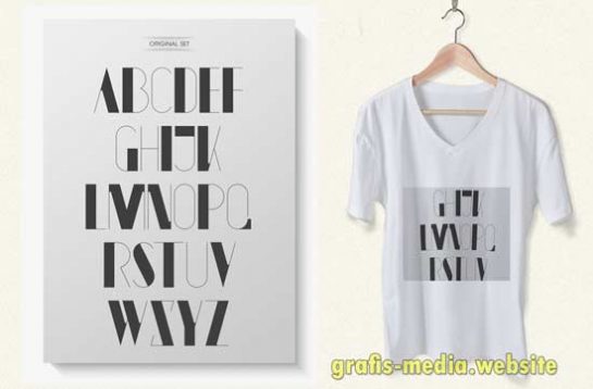 15 Font Keren Untuk Desain Baju Kaos Distro